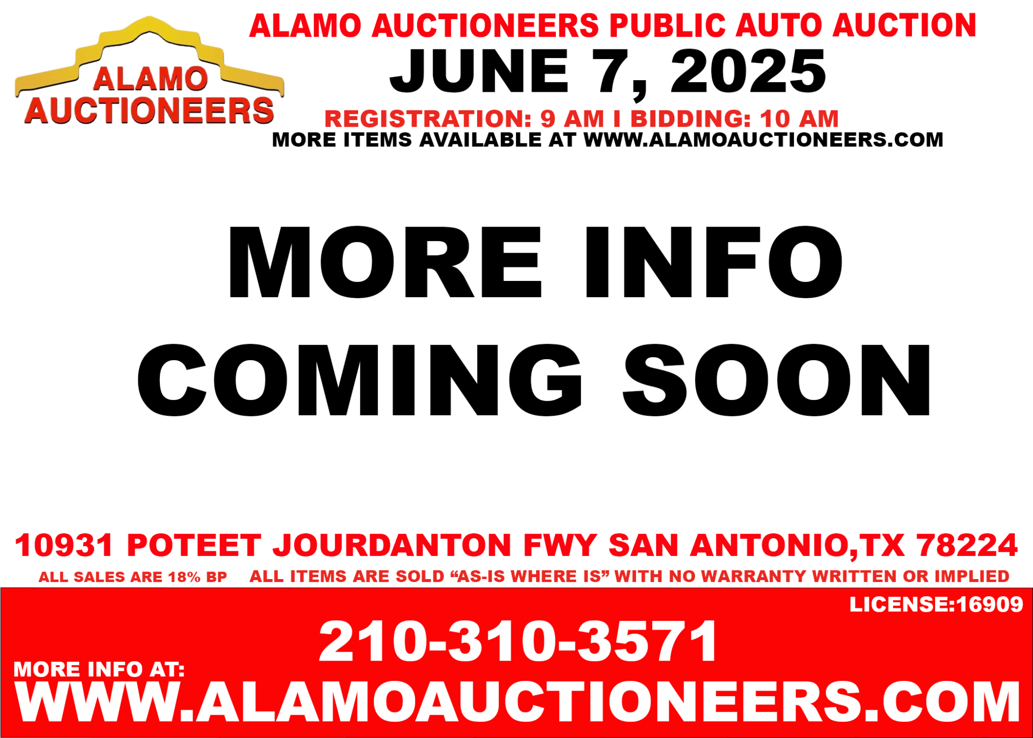 Alamo Auctioneers – San Antonio Texas Premier Auctioneers